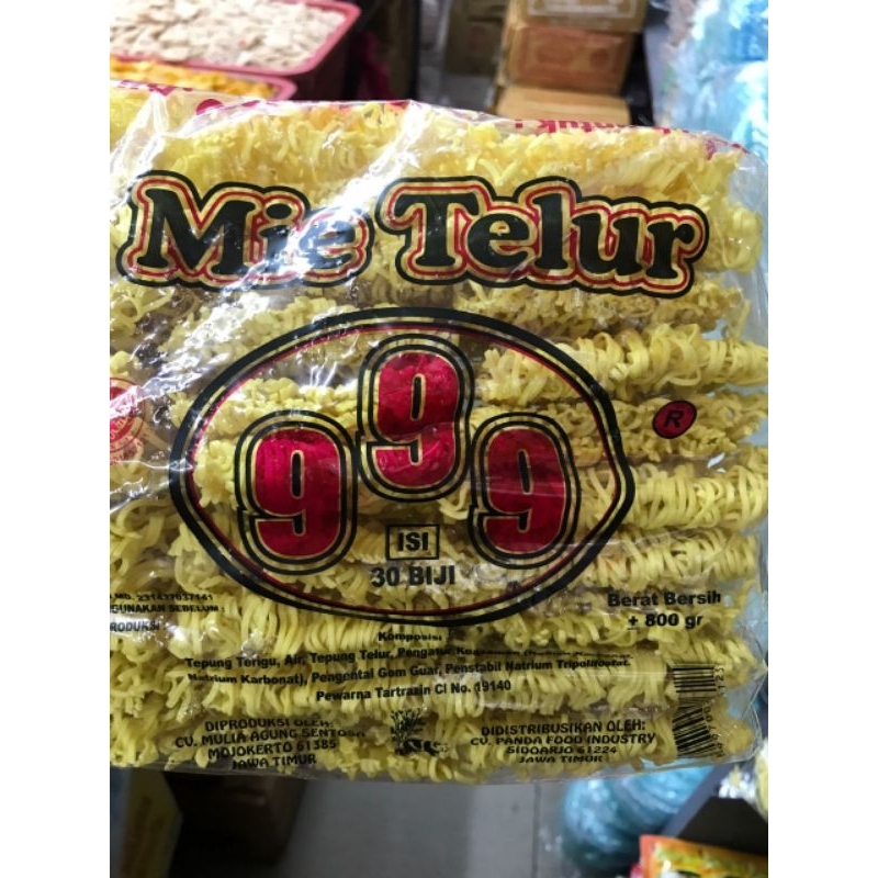 MI/MIE TELUR CAP 999 READY STOCK 🔥ISI 30 BIJI | Shopee Malaysia