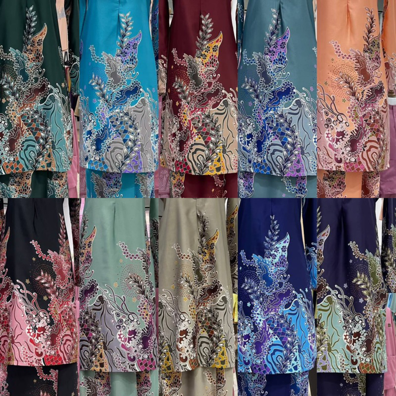KURUNG MODEN BATIK CORAK SURI PLUS SIZE BATIK MALAYSIA | Shopee Malaysia