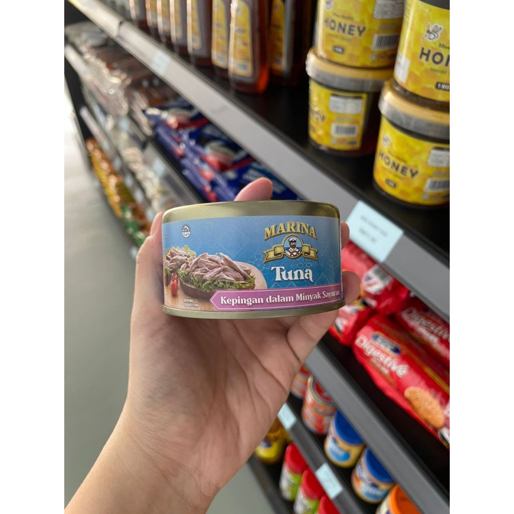 Marina Tuna Mayo Spread / Tuna Chunk in Vegetable Oil 185G *Ready Stock ...