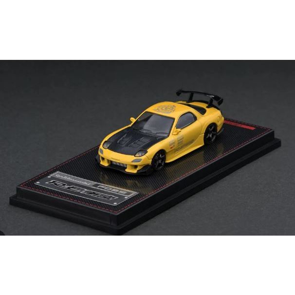 Ignition Model 1/64 IG2064 Mazda RX-7 (FD3S) RE Amemiya Yellow | Shopee Malaysia
