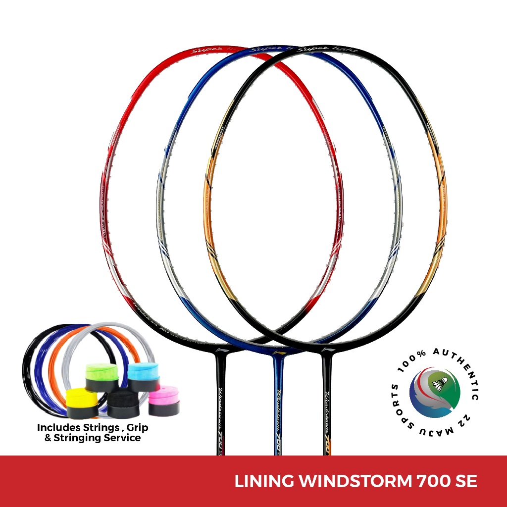 LI-NING WINDSTORM 700 SPECIAL EDITION ( FOC STRING + GRIP ) 5U ...