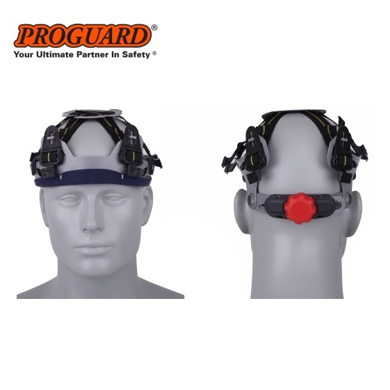 Replacement HDPE Webbing Proguard Safety Helmet Harness Swivel Ratchet ...