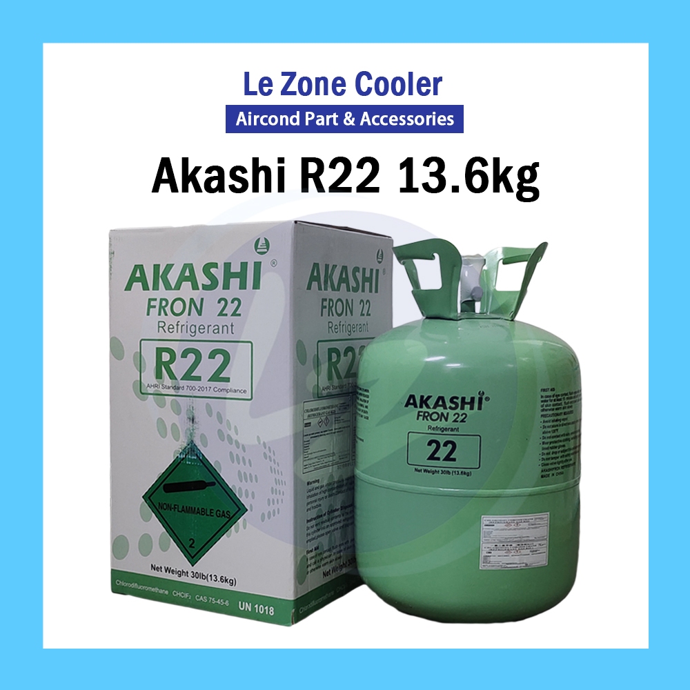 Akashi R22 Gas Aircond Gas 13.6kg Home Aircond Rumah Aircond Top up ...