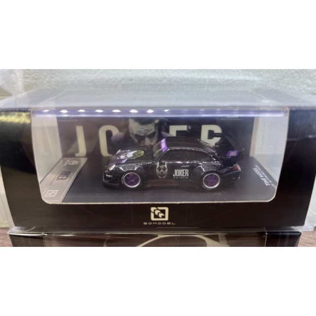Time Micro 1/64 Porsche RWB 993 Joaquin Phoenix & Heath Ledger Joker ...