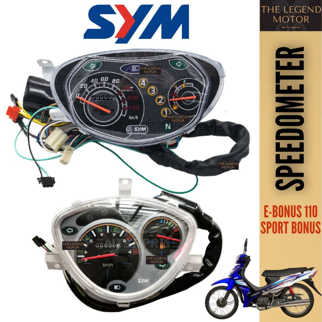 SYM SPORT BONUS SR SPORTBONUS BONUSSR EBONUS110 BONUS110 SR SPEED METER ...