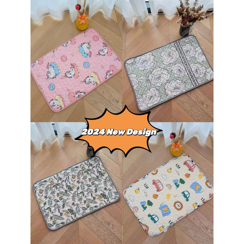 ️2024 New Design ️ Cute Cartoon 100% Cotton Patchwork Floor Mat ...