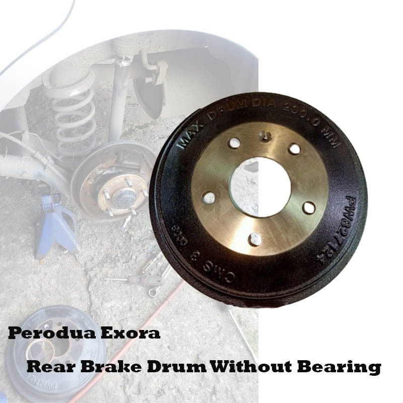 Proton Exora Rear Brake Drum Without Bearing | Shopee Malaysia