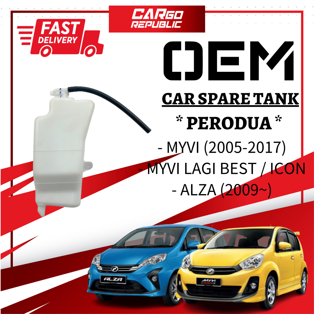 Perodua Myvi (2005-2017) , Myvi Lagi Best / Icon , Alza (2009) Water ...