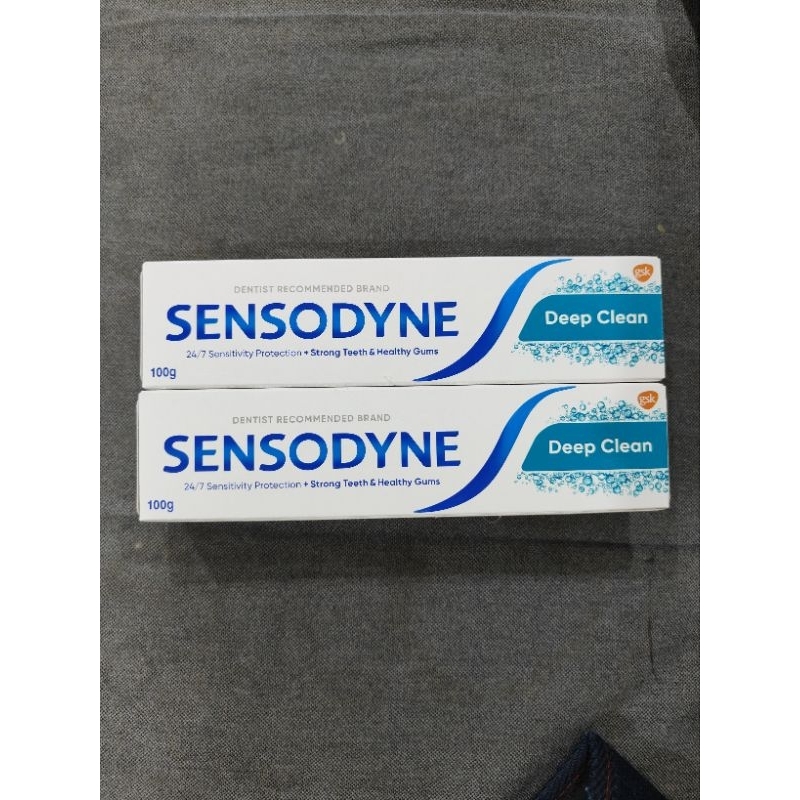 SENSODYNE DEEP CLEAN TOOTHPASTE 100g x2 | Shopee Malaysia