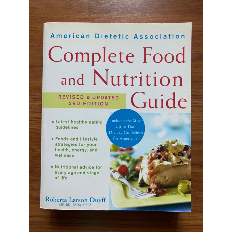 American Dietetic Association Complete Food and Nutrition Guide by ...