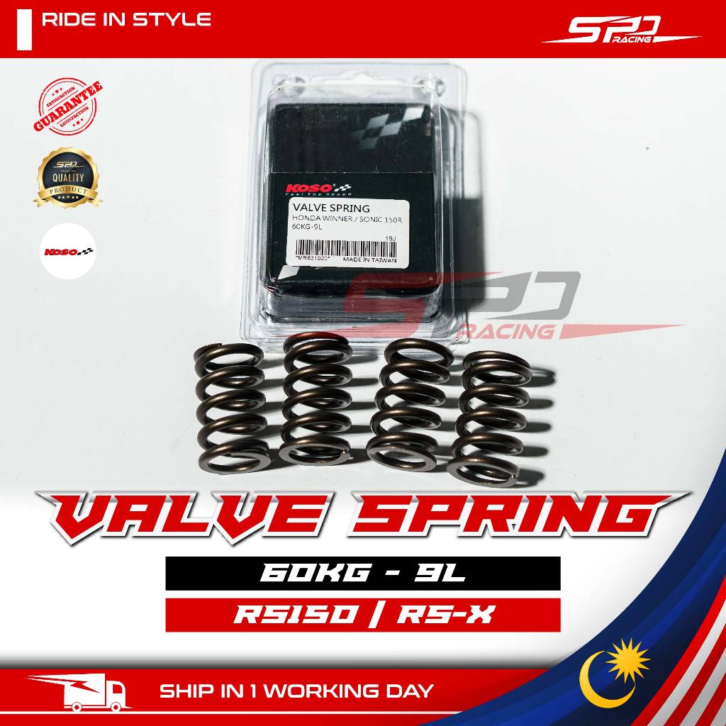 Valve Spring | 60KG - 9L KOSO For RS150 / RS-X | Shopee Malaysia