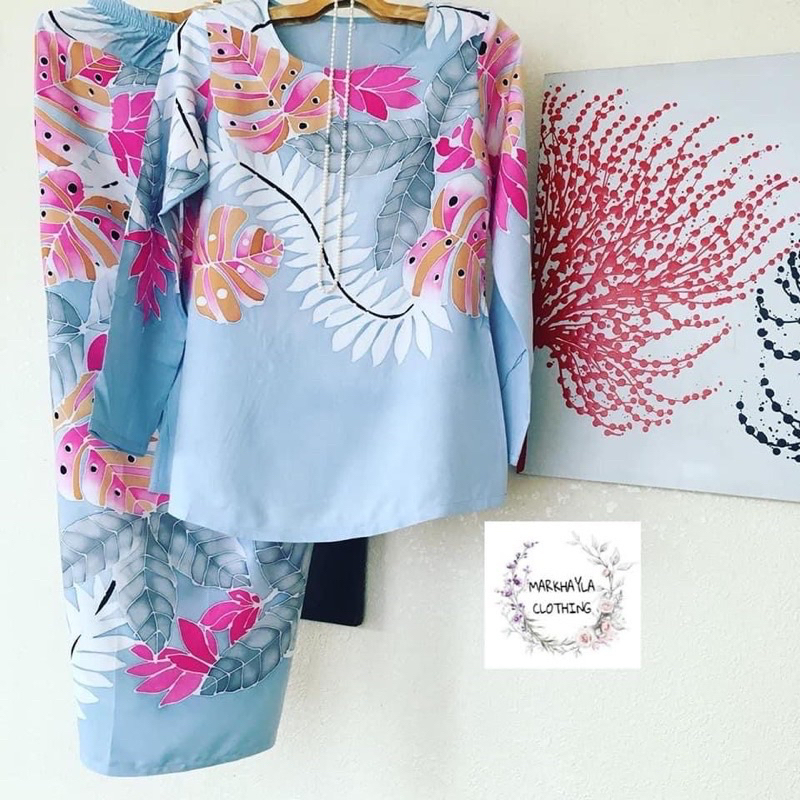 Mini Kurung Batik Lukis Exclusive | Shopee Malaysia