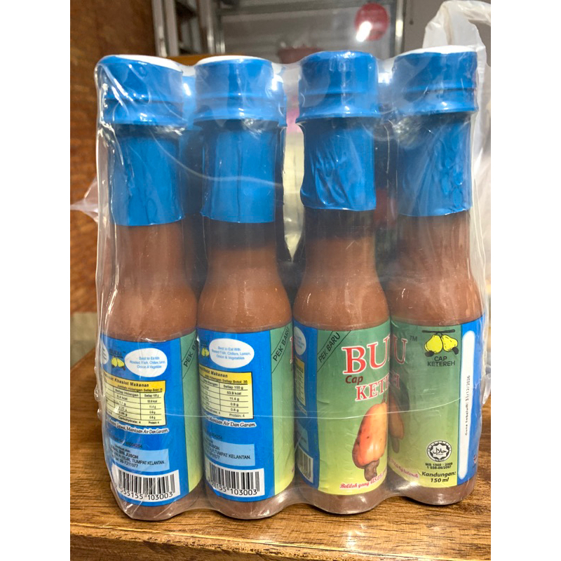 Budu Tere Panjang 1 DOZEN , Budu Cap Ketereh , Budu Merah , Budu ...