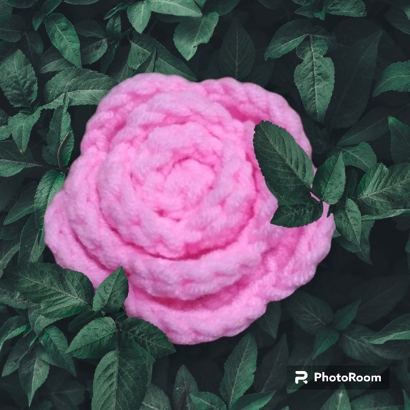Bunga rose kait, Daun Kait, rose crochet, leaf crochet | Shopee Malaysia