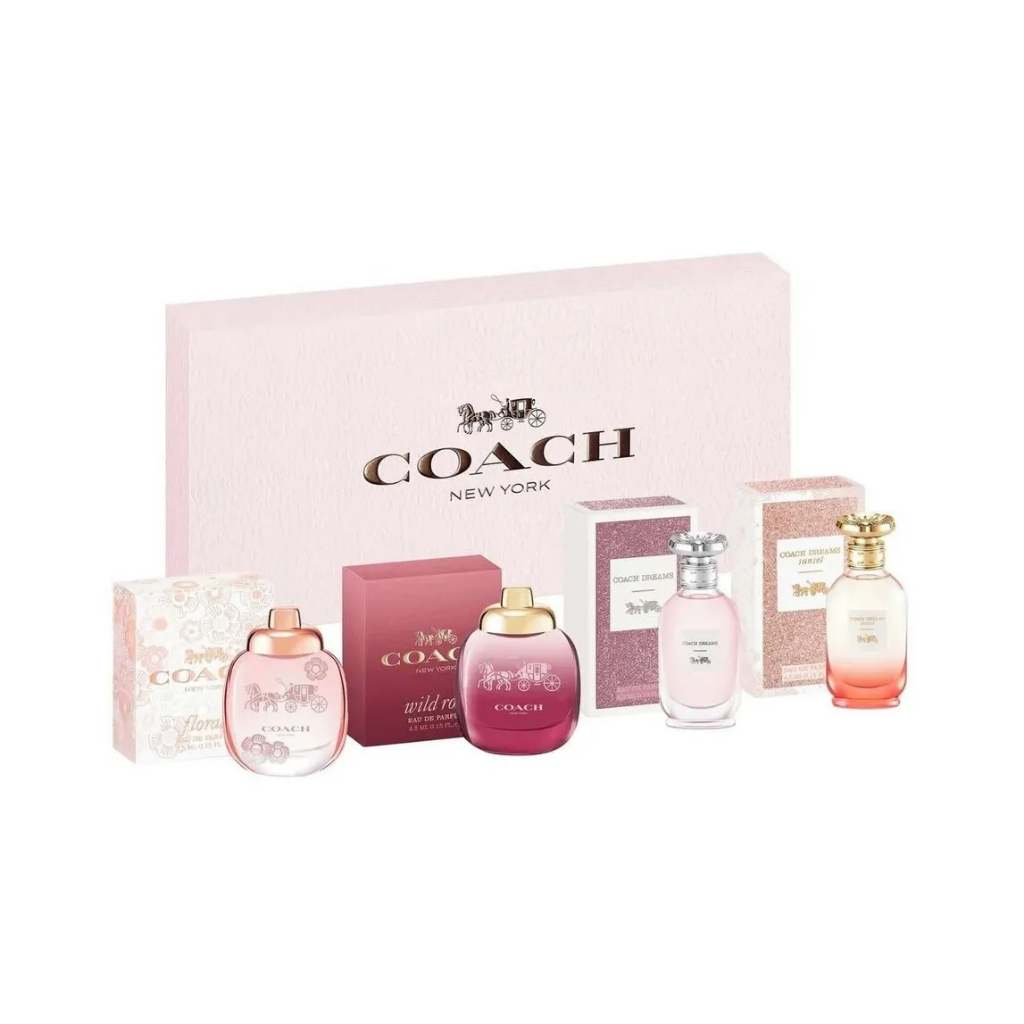 ORIGINAL Coach Miniature Perfume Set (2023) | Shopee Malaysia