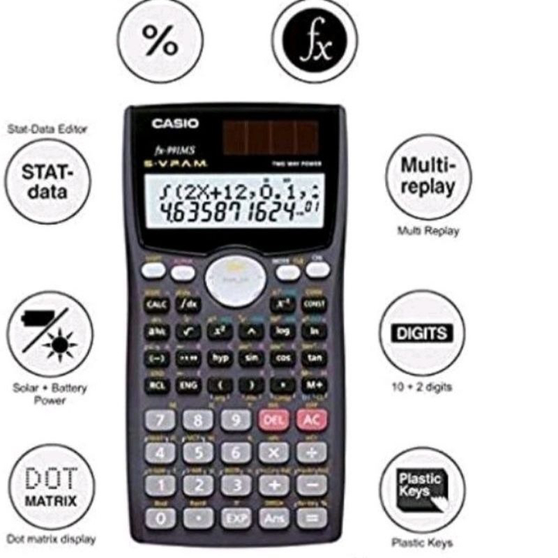 MS Hot Sale Scientific Calculator High School Student Examination ...