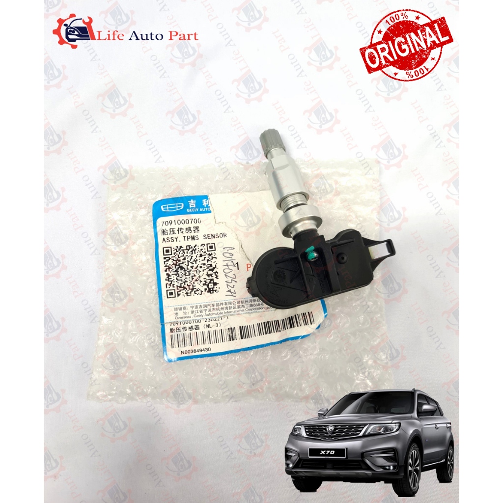 ORIGINAL GEELY PROTON X70 TYRE SENSOR PRESSURE MONITORING SENSOR TPS ...