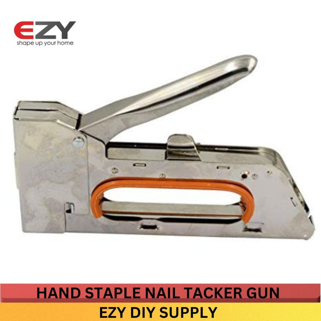 (1PCS) Heavy duty Hand Stapler Nail Tacker Gun For Fastening Furniture ...