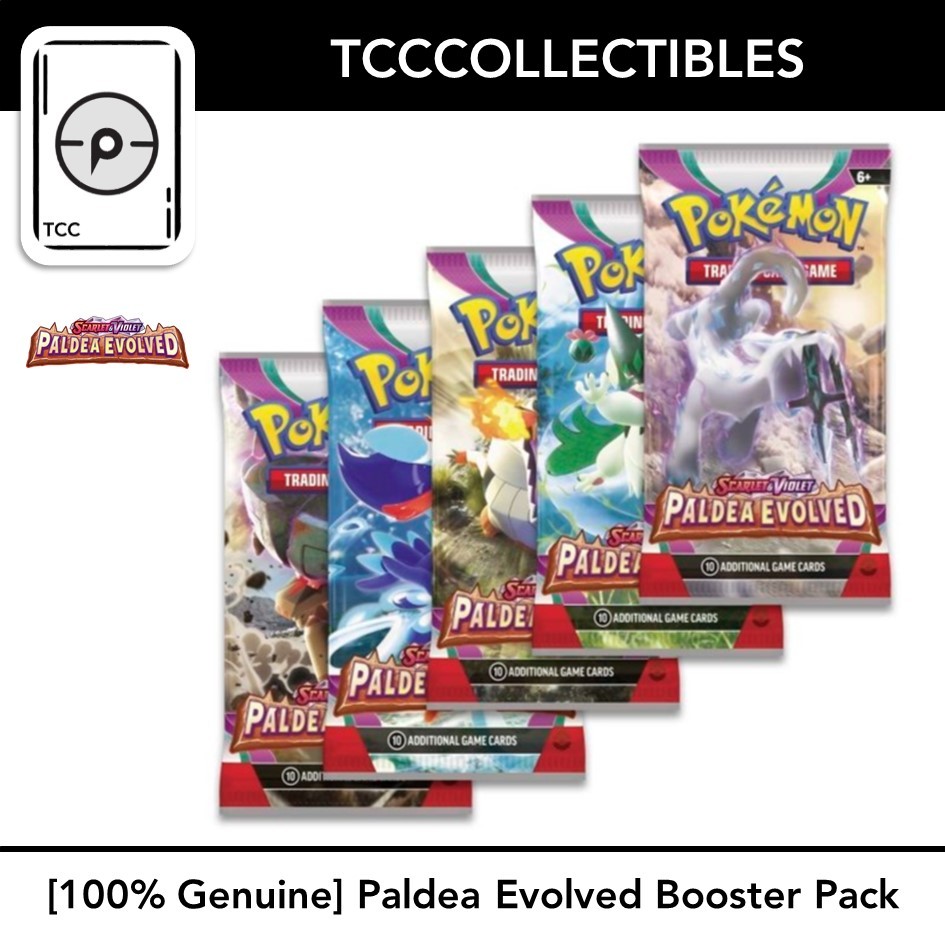 [100% Genuine] SV02 Pokemon PTCG: Scarlet & Violet-Paldea Evolved ...