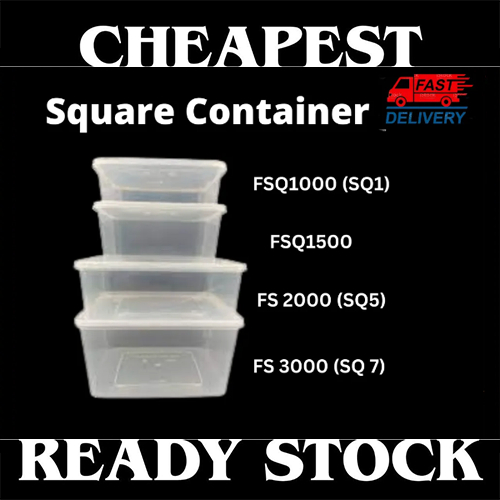 Felton Container / Tapau Box / Square Container / FSQ 1000 / FSQ 1500 ...