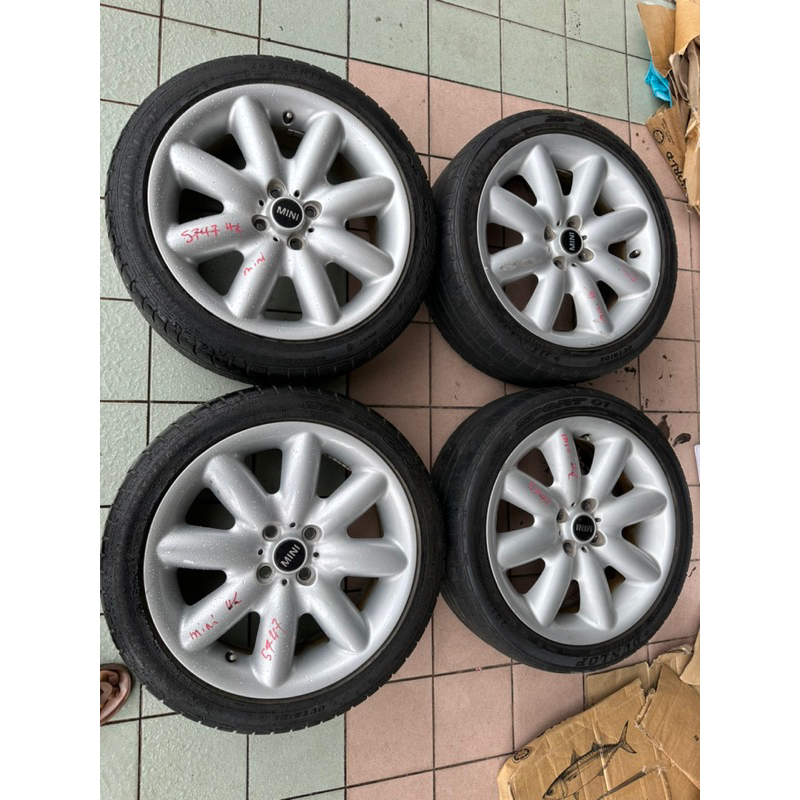 mini cooper s r55 r56 sport rim wheel 17 inch pcd 100 myvi alza ativa ...