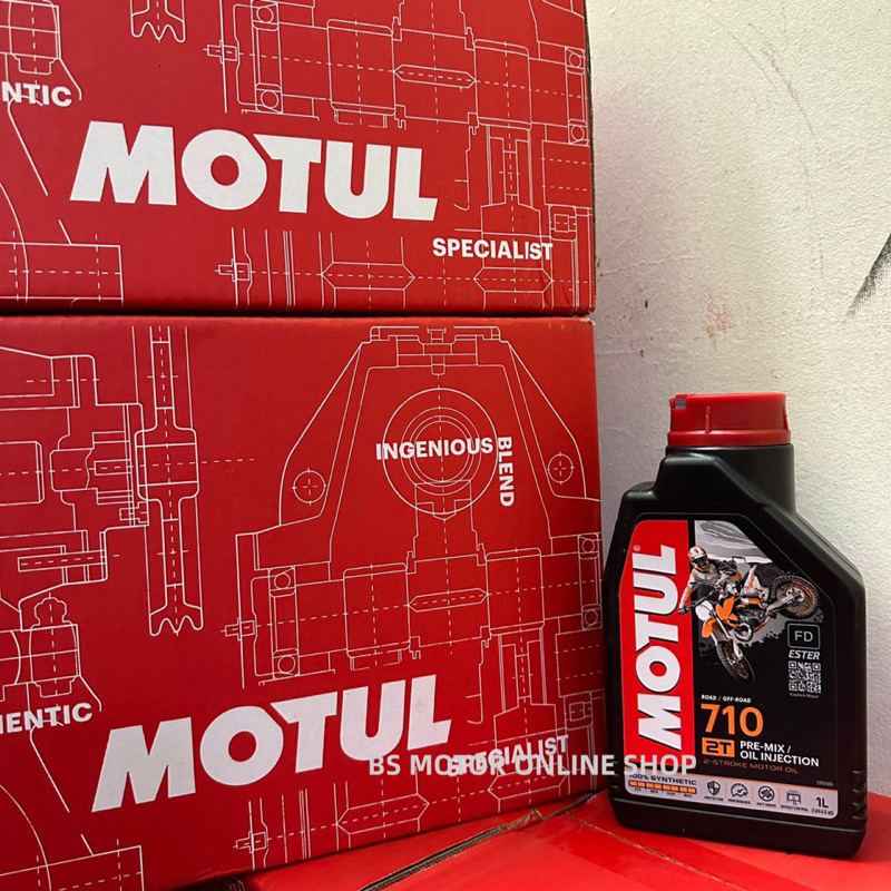 Motul Motor Oil 🔥 Free Keychain 🔥 100% Original 🔥 H-Tech 4T 10W-40 ...