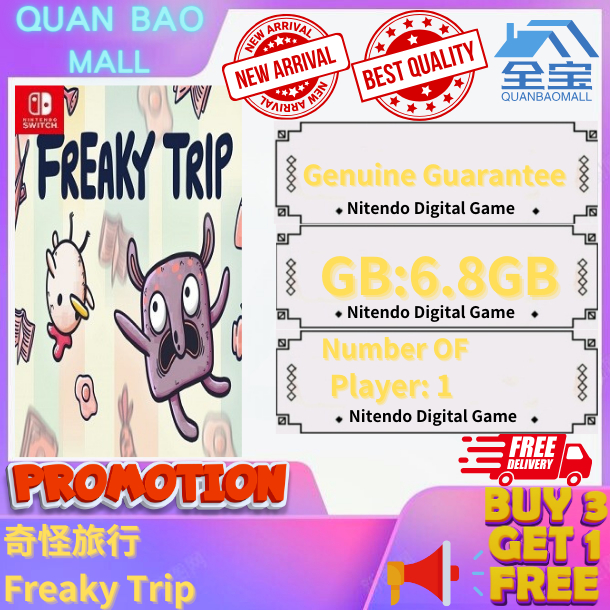 Freaky Trip 奇怪旅行 (Nintendo switch) DigitalDownload | Shopee Malaysia