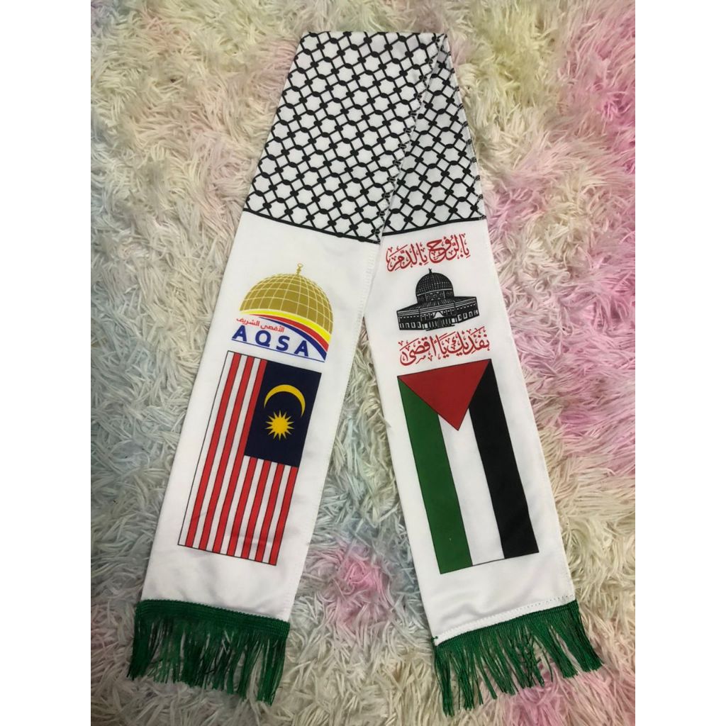 Mafla palestine Ready stock ( Double side) | Shopee Malaysia