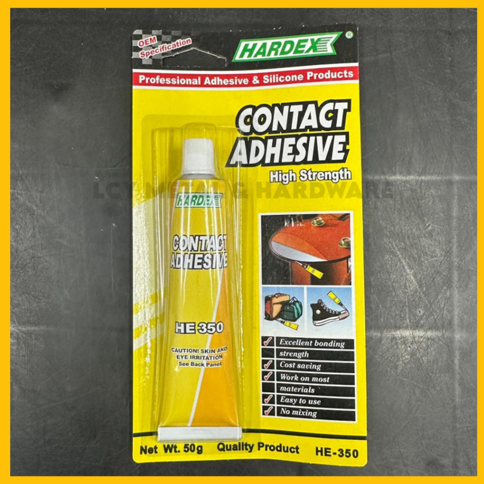 [HARDEX] CONTACT ADHESIVE HIGH STRENGTH HE-350 (50g) | Shopee Malaysia