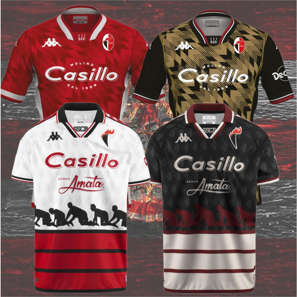 23/24!! Bari FC home , 3RD , Special Fan Issue Kit Jersey *Local Seller ...