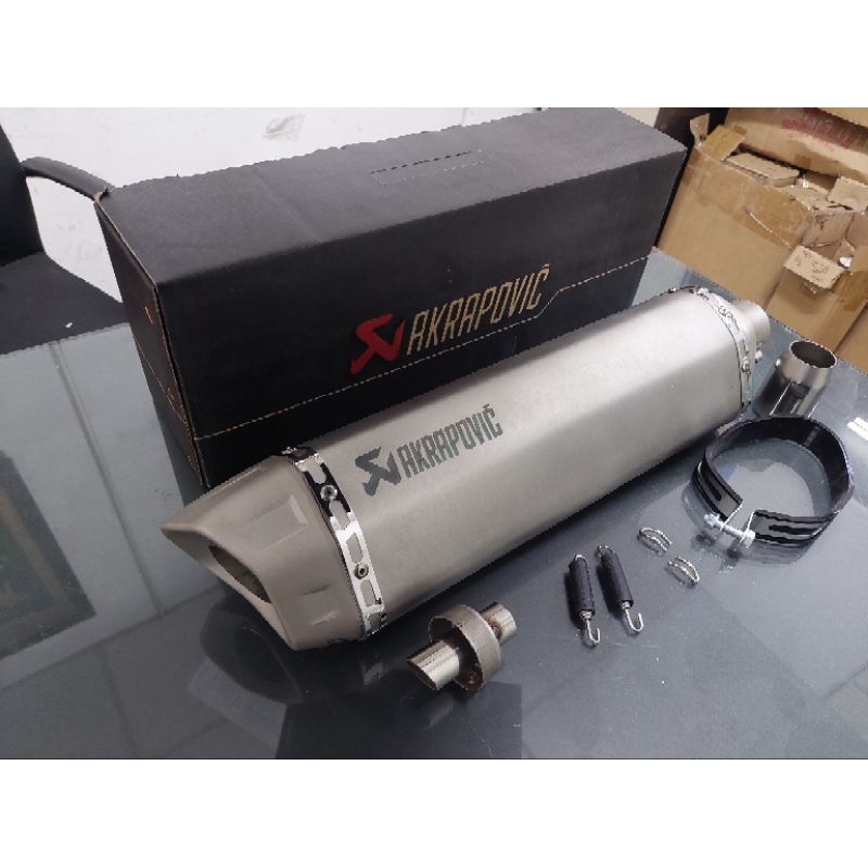 bmw c600 c650 c650gt akrapovic panjang slip on | Shopee Malaysia
