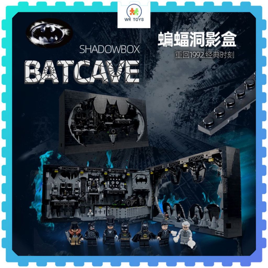 Batcave Shadow Box Building Blocks Children Gift Set 87085 (Included ...