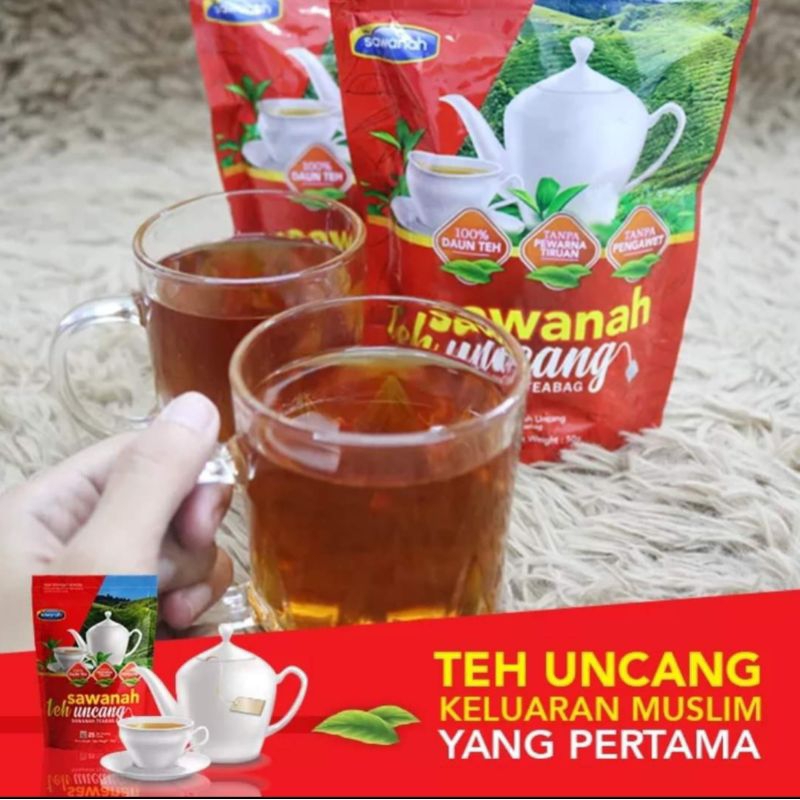 TEH UNCANG SAWANAH (25 UNCANG) KELUARAN MALAYSIA DAN MUSLIM | Shopee ...