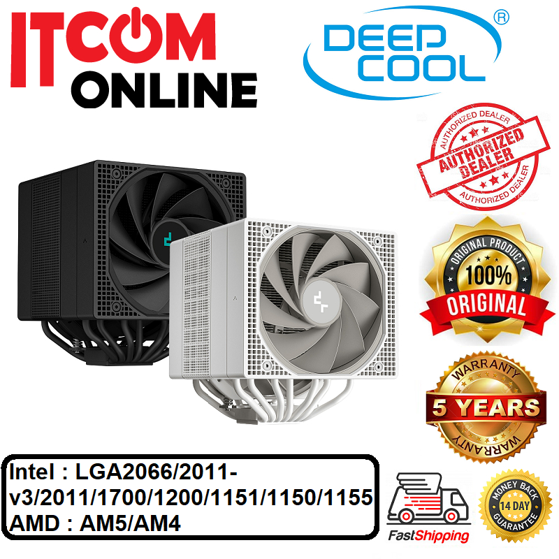 DEEPCOOL ASSASSIN IV & ASSASSIN IV VC VISION CPU COOLER (R-ASN4-BKNNMT ...