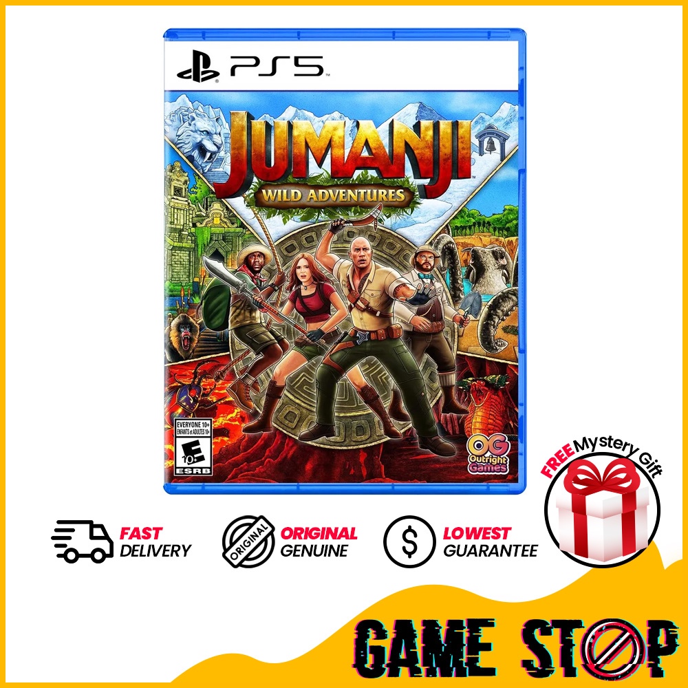 PlayStation PS5 Jumanji: Wild Adventures English Version | Shopee Malaysia