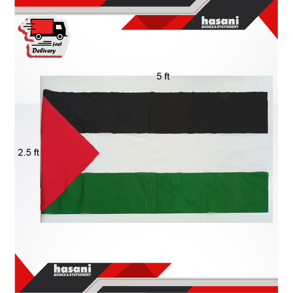 Bendera Palestine Hand Flag & 2.5ft*5ft Flag | Shopee Malaysia
