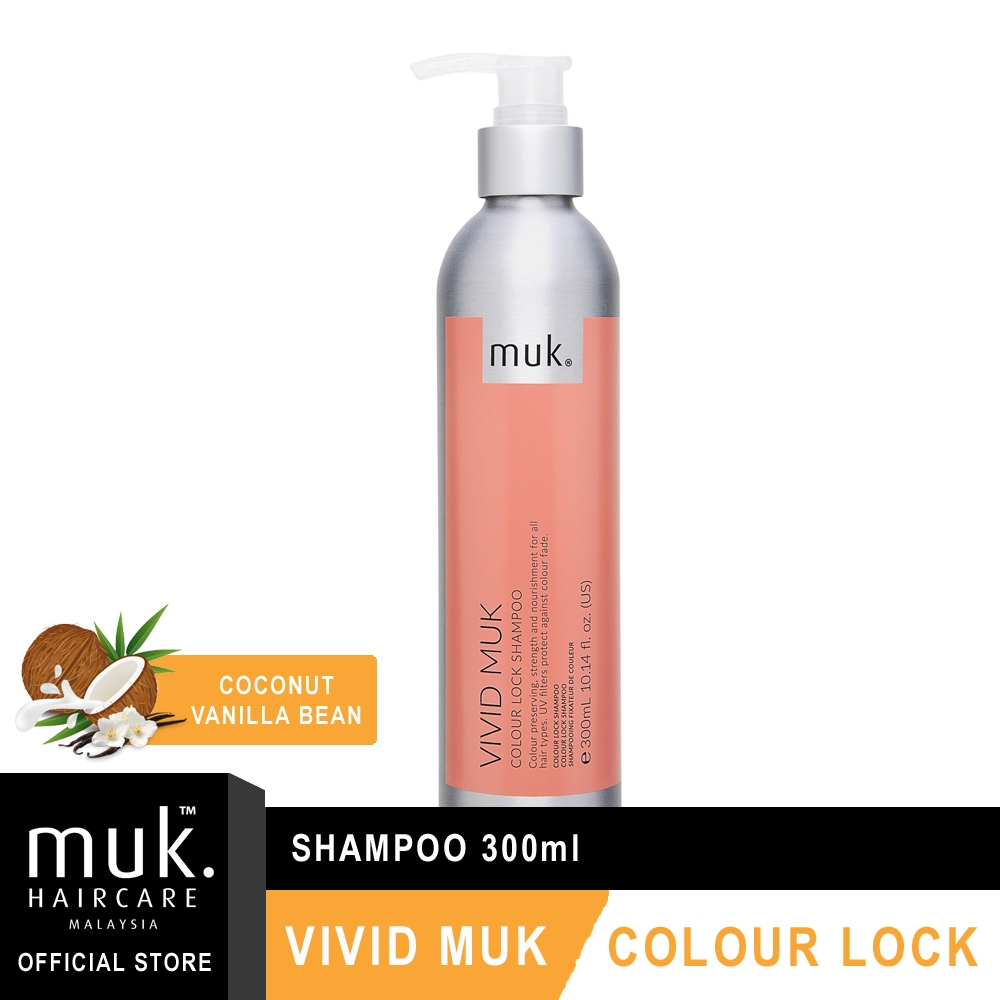 Vivid Muk Colour Lock Shampoo (300ml) (AWARD WINNING AUSTRALIAN HAIR ...