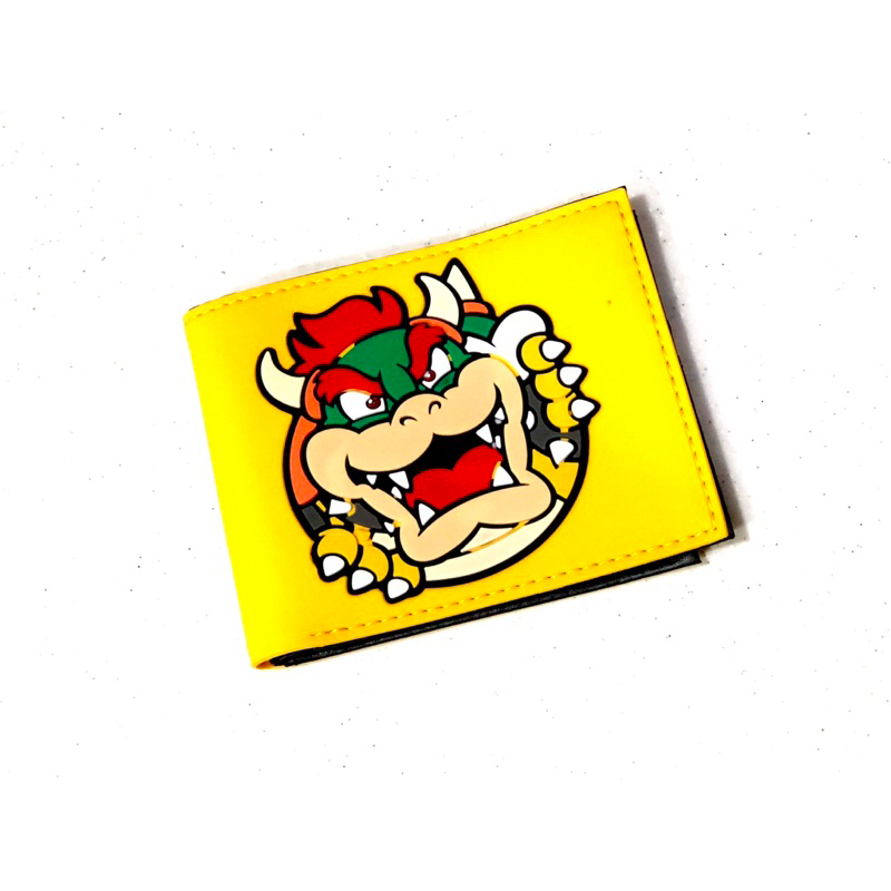[Ready Stock Malaysia] Mario Bros Bowser Geeky Fashion Accessory Bifold ...