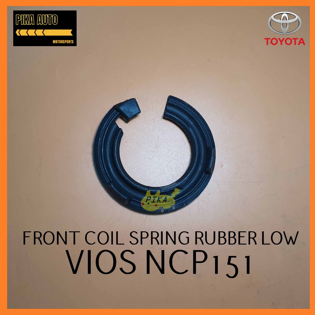 TOYOTA VIOS NCP151 / YARIS FRONT LOWER COIL SPRING RUBBER LOW 48158 ...