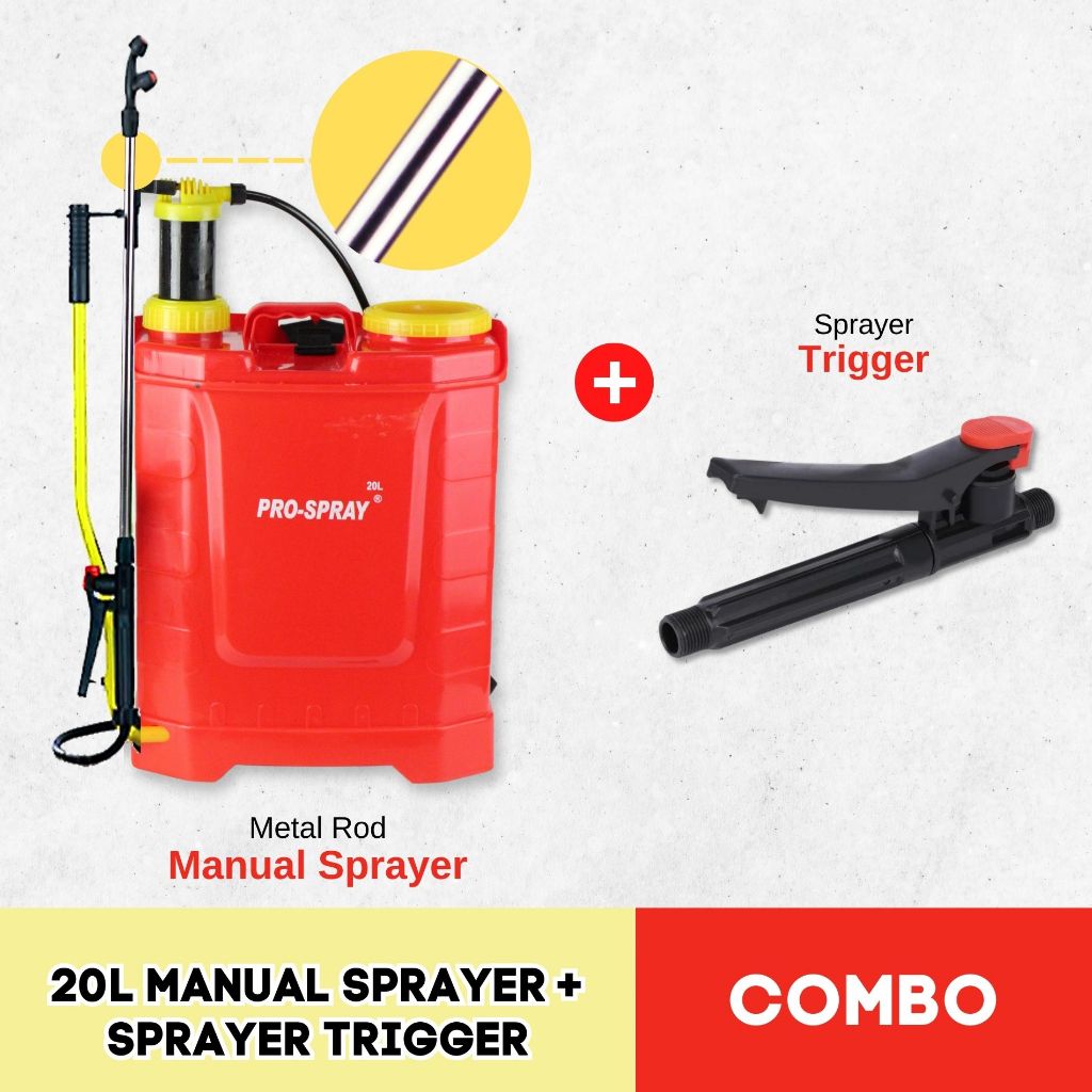 PRODIY 20 Litre Knapsack Sprayer Pam Racun Manual Pum Racun Pump Racun ...