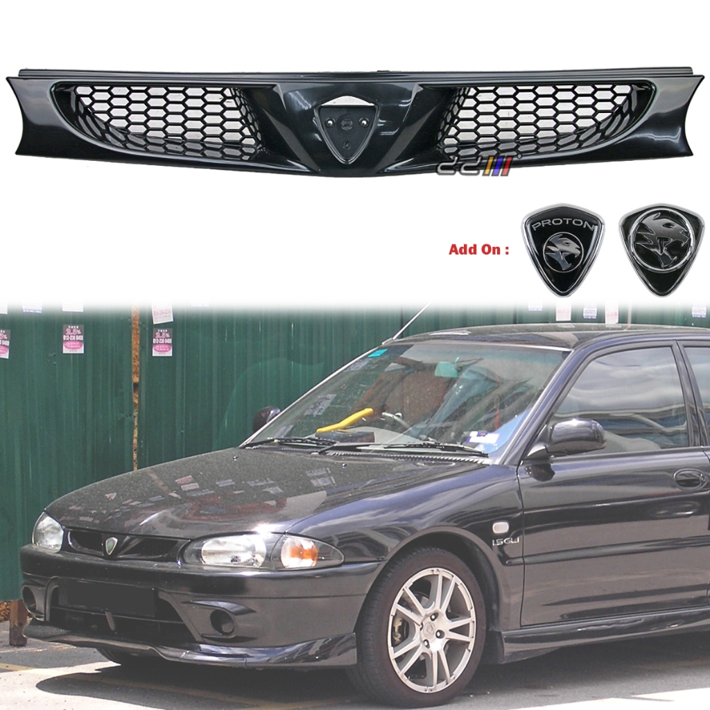 [READY STOCK] Proton Wira Front Grill Mask Grille Mask Wira SE Satria ...