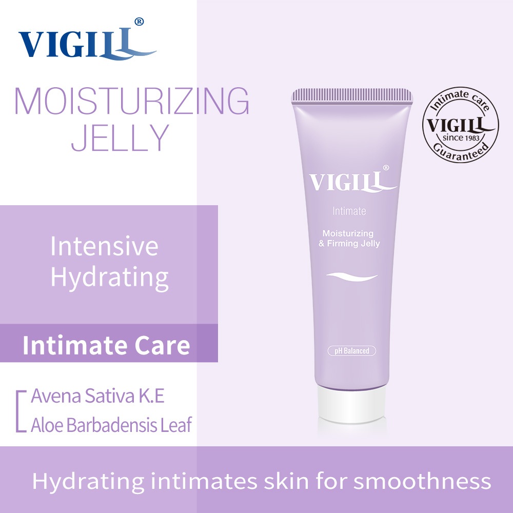 VIGILL Feminine Moisturizing Jelly 50ml - Chamomile Extract, Hydrating, Rejuvenating / Memberi ...