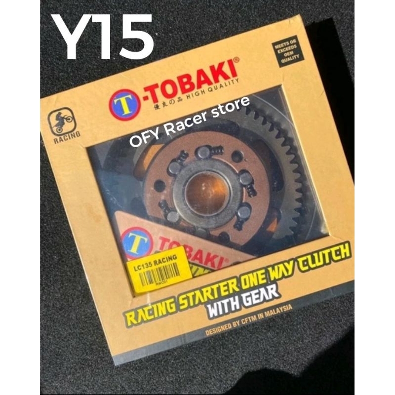 Y15 tobaki racing starter one way / Y16 copper bush one way starter ...