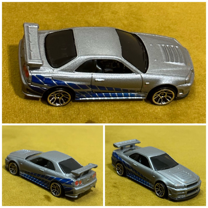 Hot Wheels Nissan Skyline GT-R R34 | Shopee Malaysia