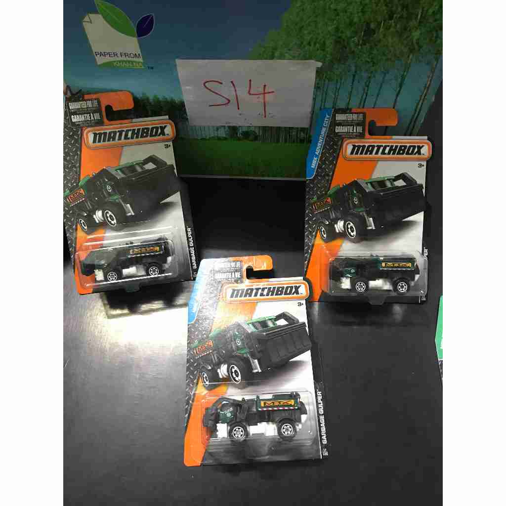 Mattel Matchbox Garbage Gulper GREEN price for 1 (S14) | Shopee Malaysia