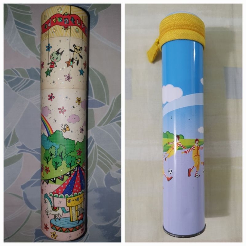 Tube Pencil Case (Cardboard/Tin) | Shopee Malaysia
