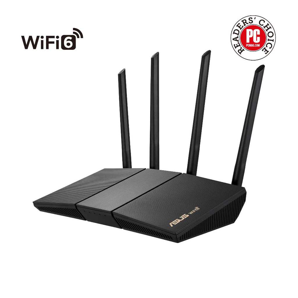 ASUS RT-AX57 Wi-Fi 6 AX3000 Wireless Router With High Power Signal ...