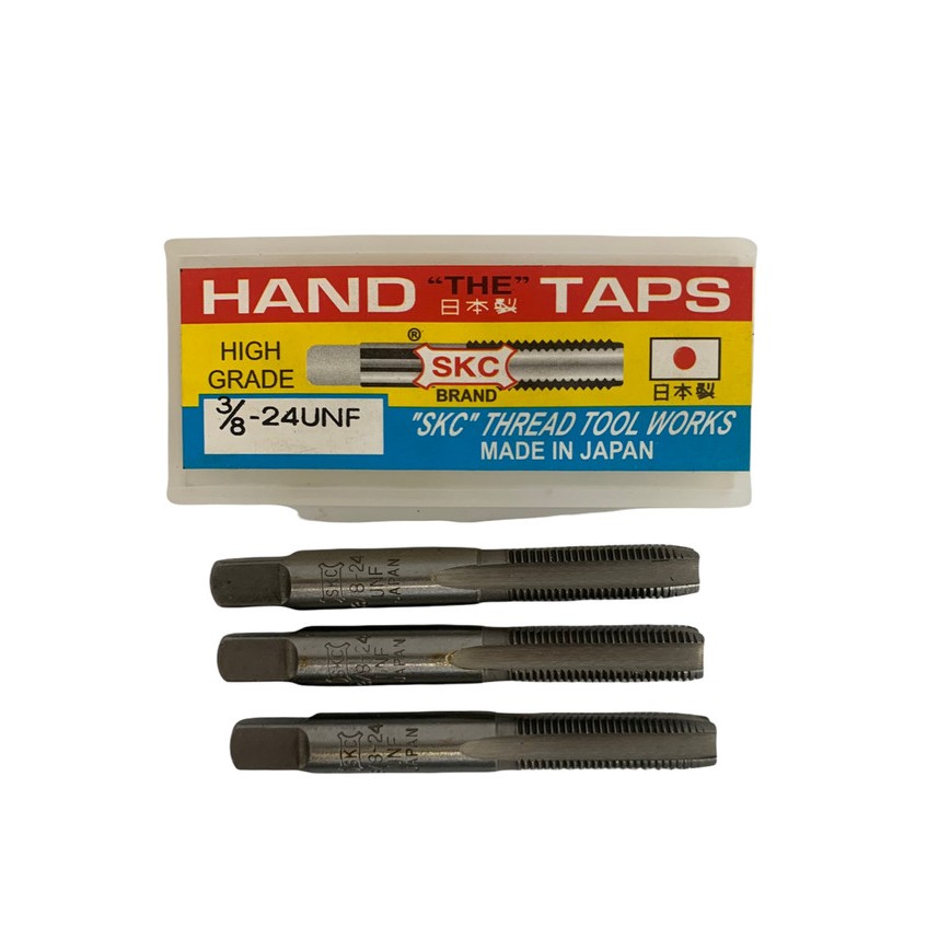 SKC HAND TAP SET UNF THREAD 3PCS 11/8'' ~ 11/2''UNF MADE IN JAPAN ...