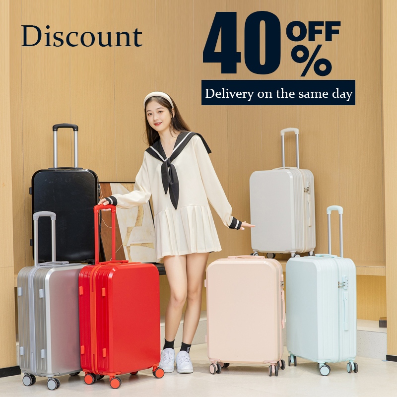 Luggage box 360 degree rotation silent wheels PC+ABS material 20-24 ...