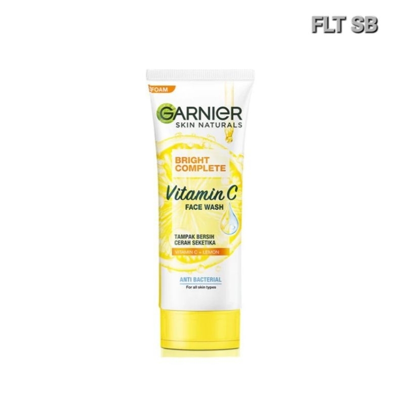 Garnier Skin Naturals Bright Complete Vitamin C Face Wash 100ml ...